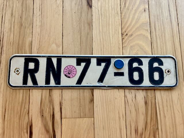 German license plate store