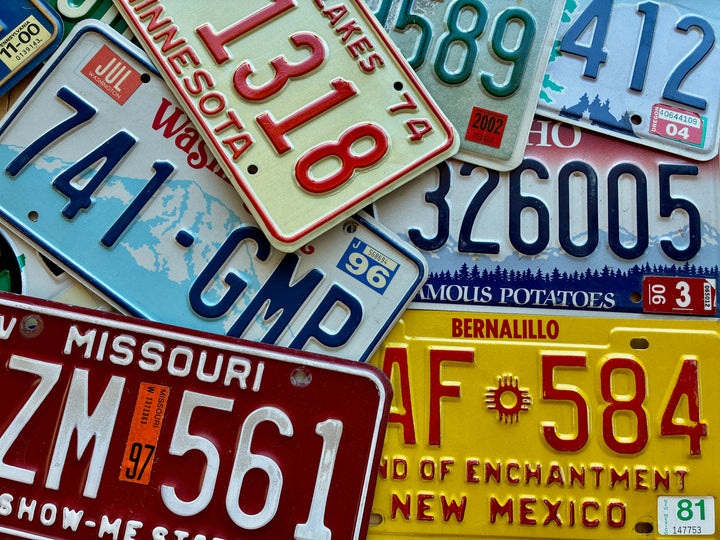 How to Buy License Plates: A Collector’s Guide – RusticPlates