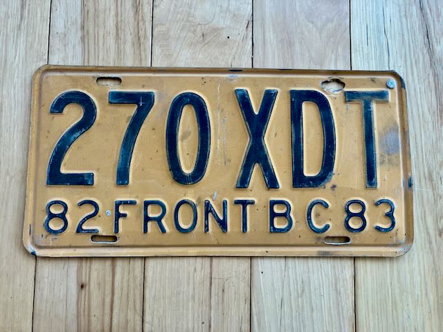 Baja California Mexico License Plate – RusticPlates
