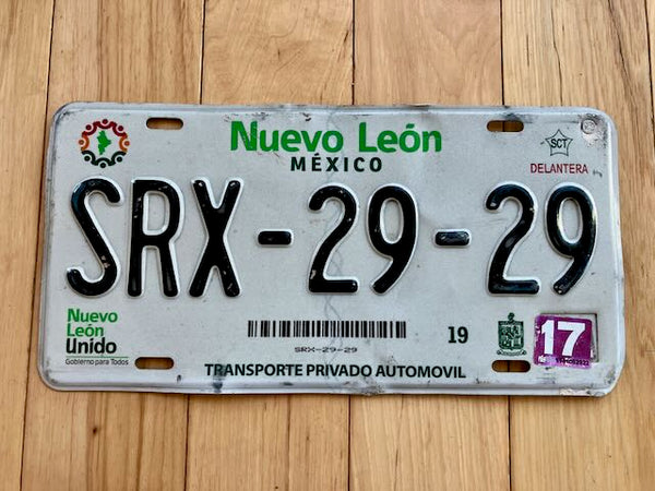 Nuevo Leon Mexico License Plate RusticPlates
