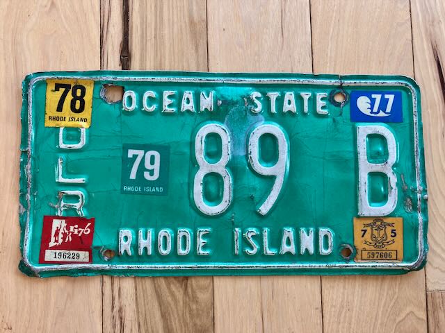 1976 Rhode Island Dealer License Plate – RusticPlates