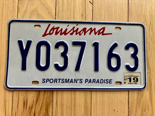Louisiana License Plates