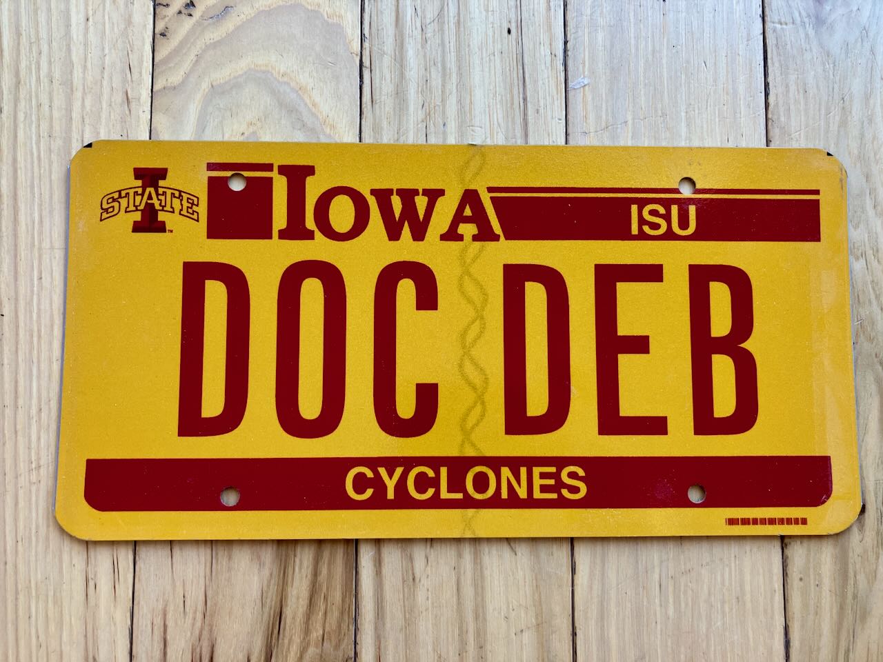 Iowa Vanity License Plate – RusticPlates