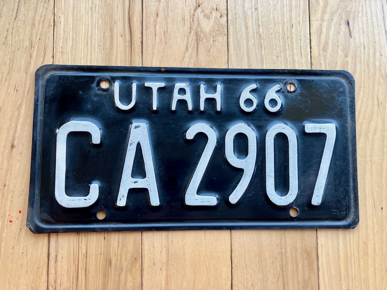 1966 Utah License Plate – RusticPlates