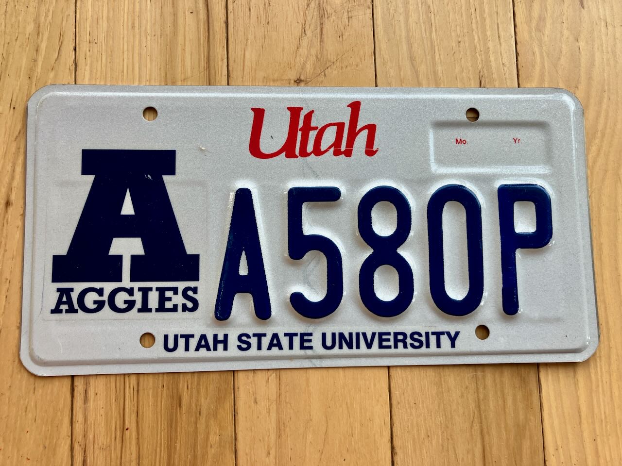 Utah Aggies License Plate – RusticPlates
