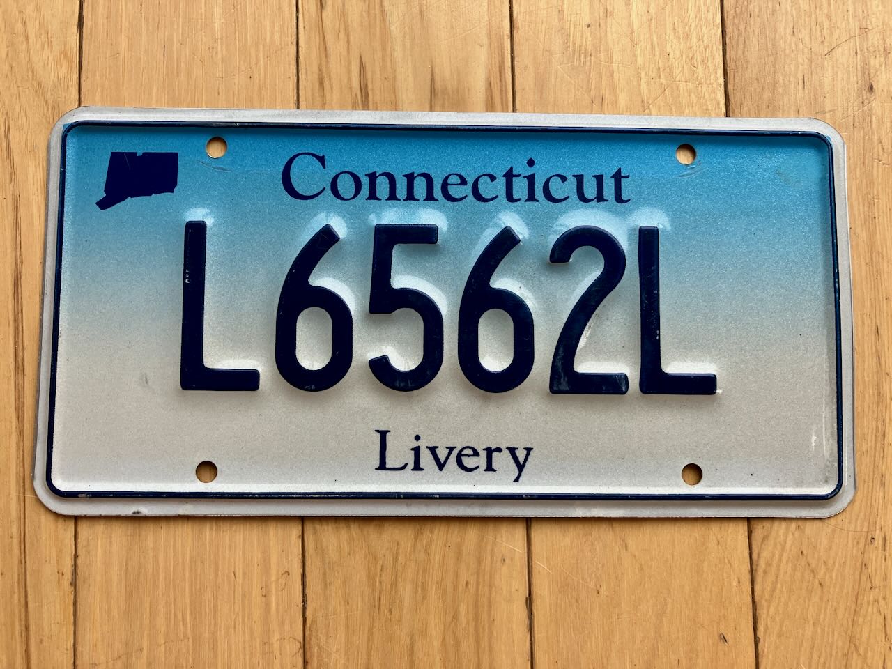 Connecticut Livery License Plate – RusticPlates
