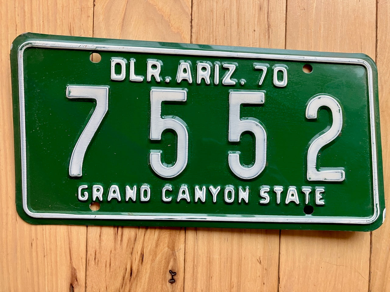 1970 Arizona Dealer License Plate – RusticPlates