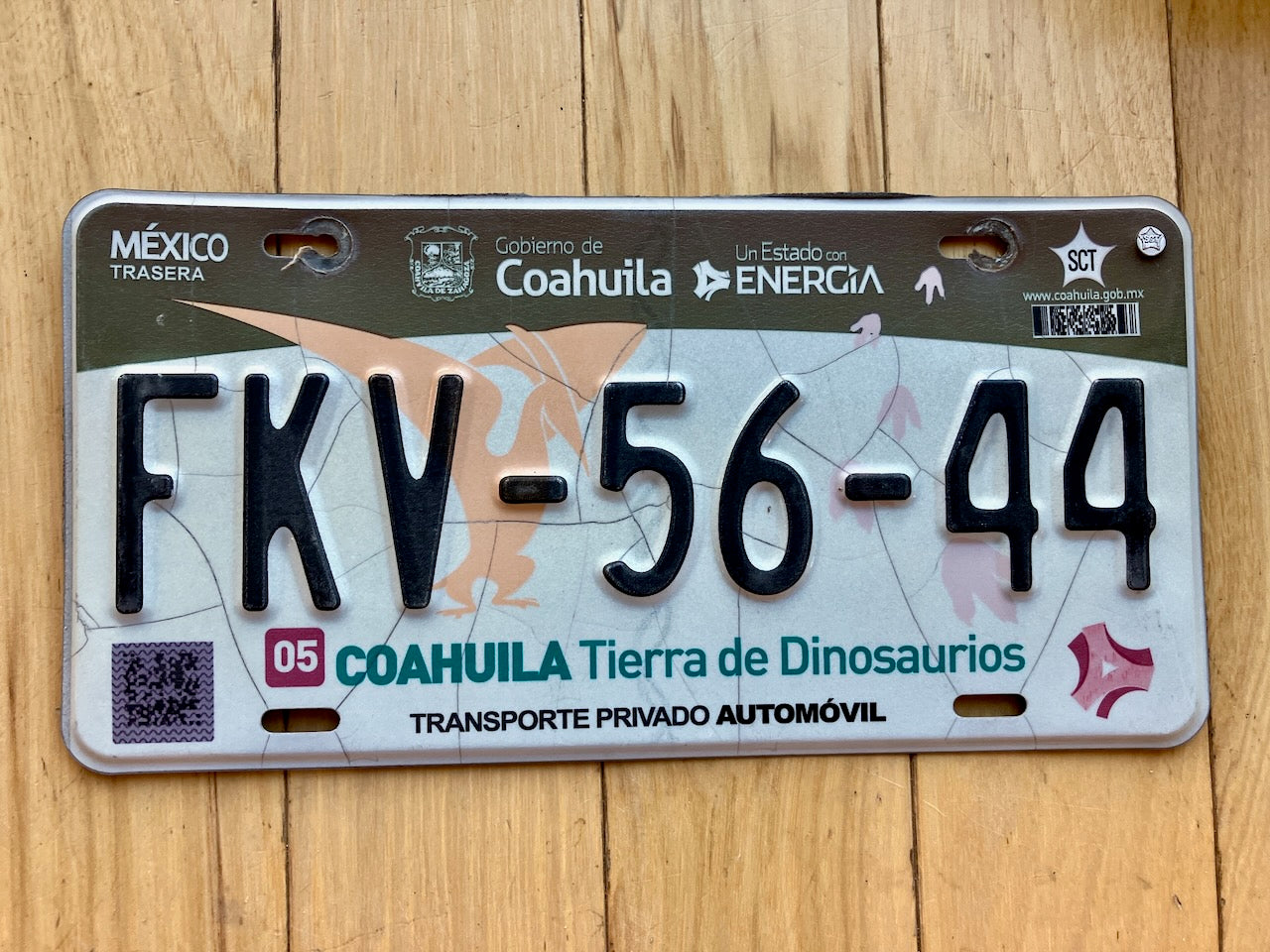 Coahuila Mexico License Plate – RusticPlates
