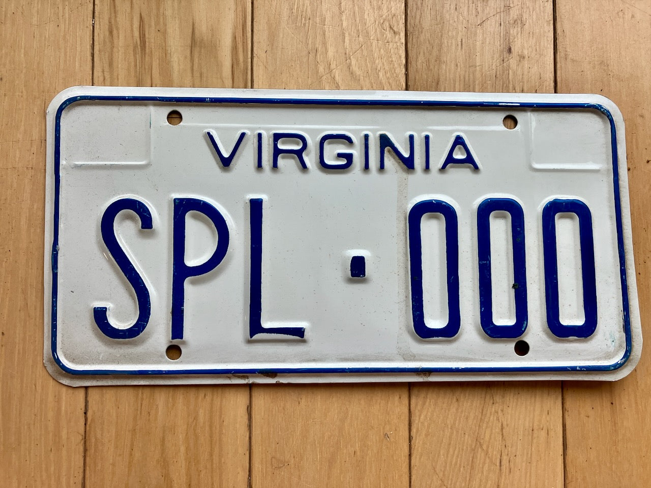 1970s Virginia Sample License Plate – RusticPlates