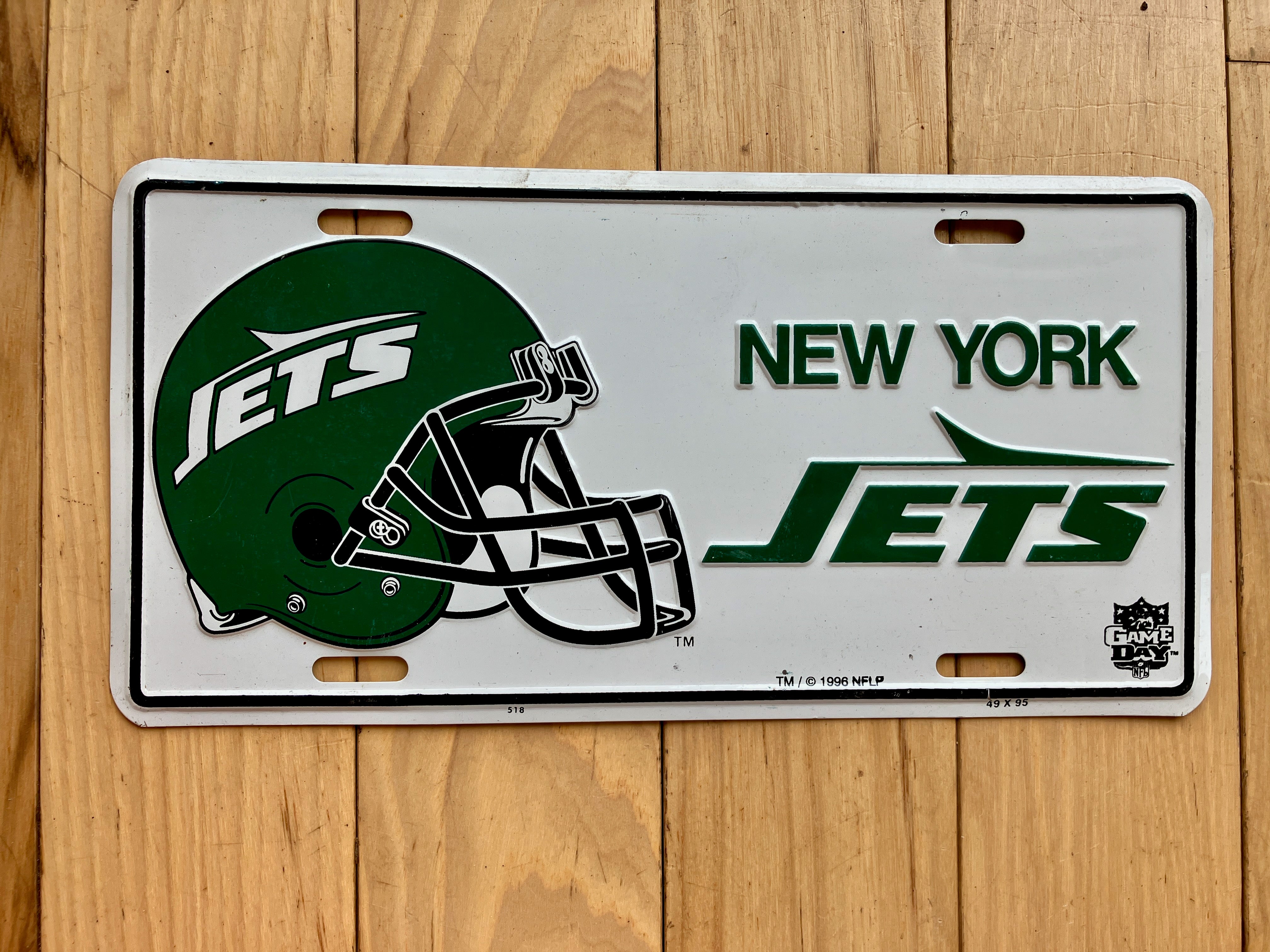 New York Jets Booster License Plate – RusticPlates