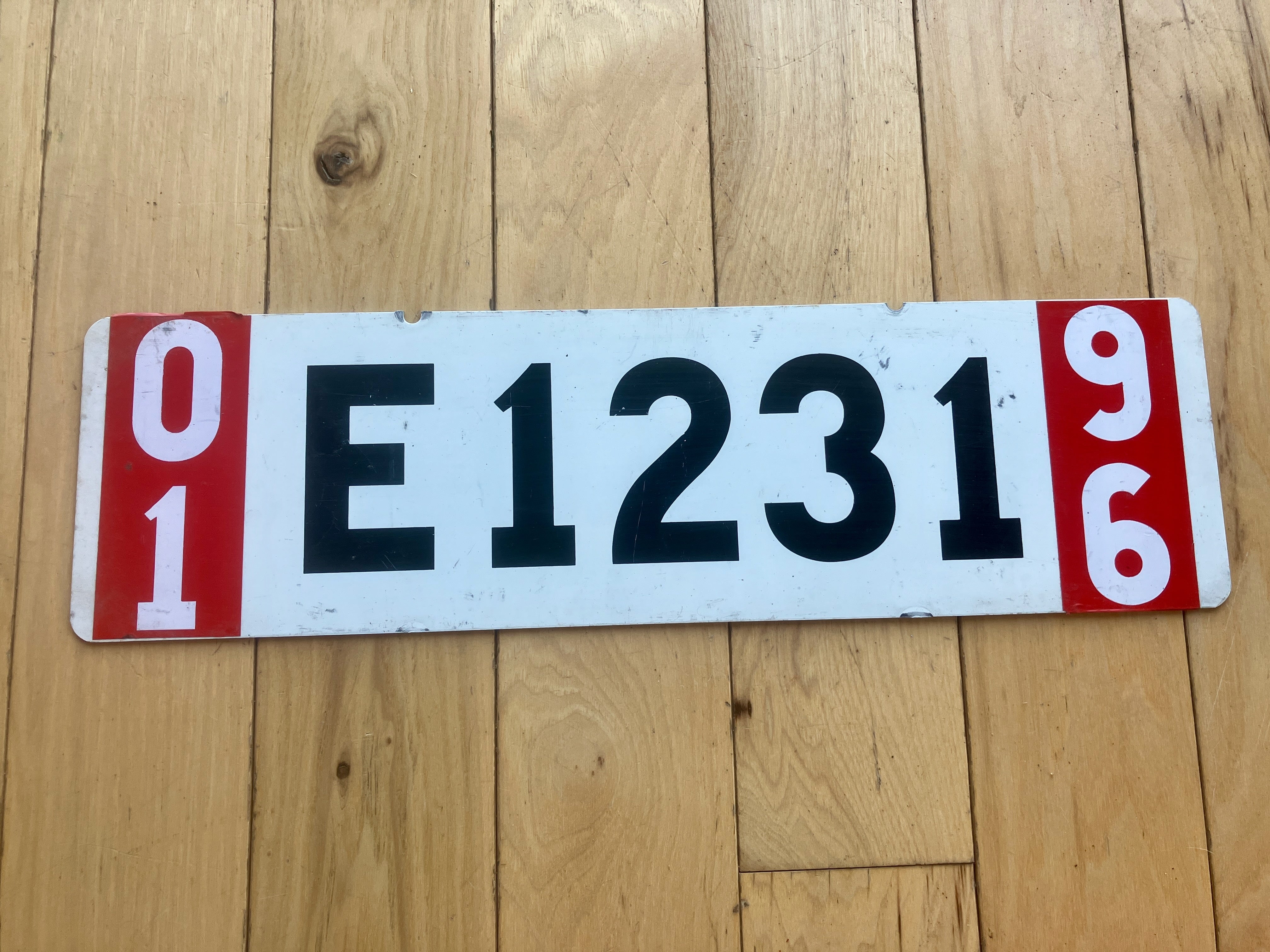 Sweden Export License Plate – RusticPlates