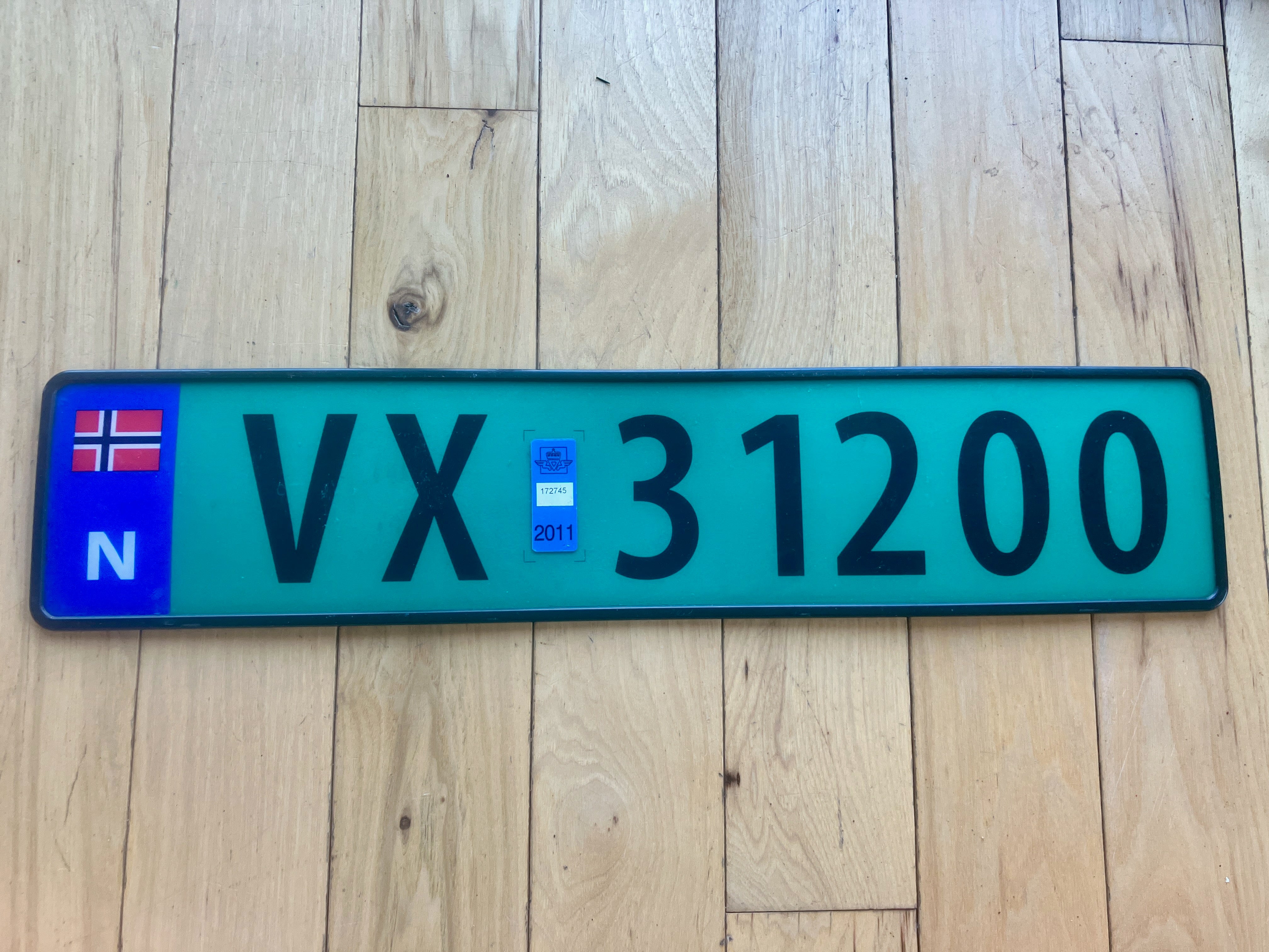 Norway License Plate – RusticPlates