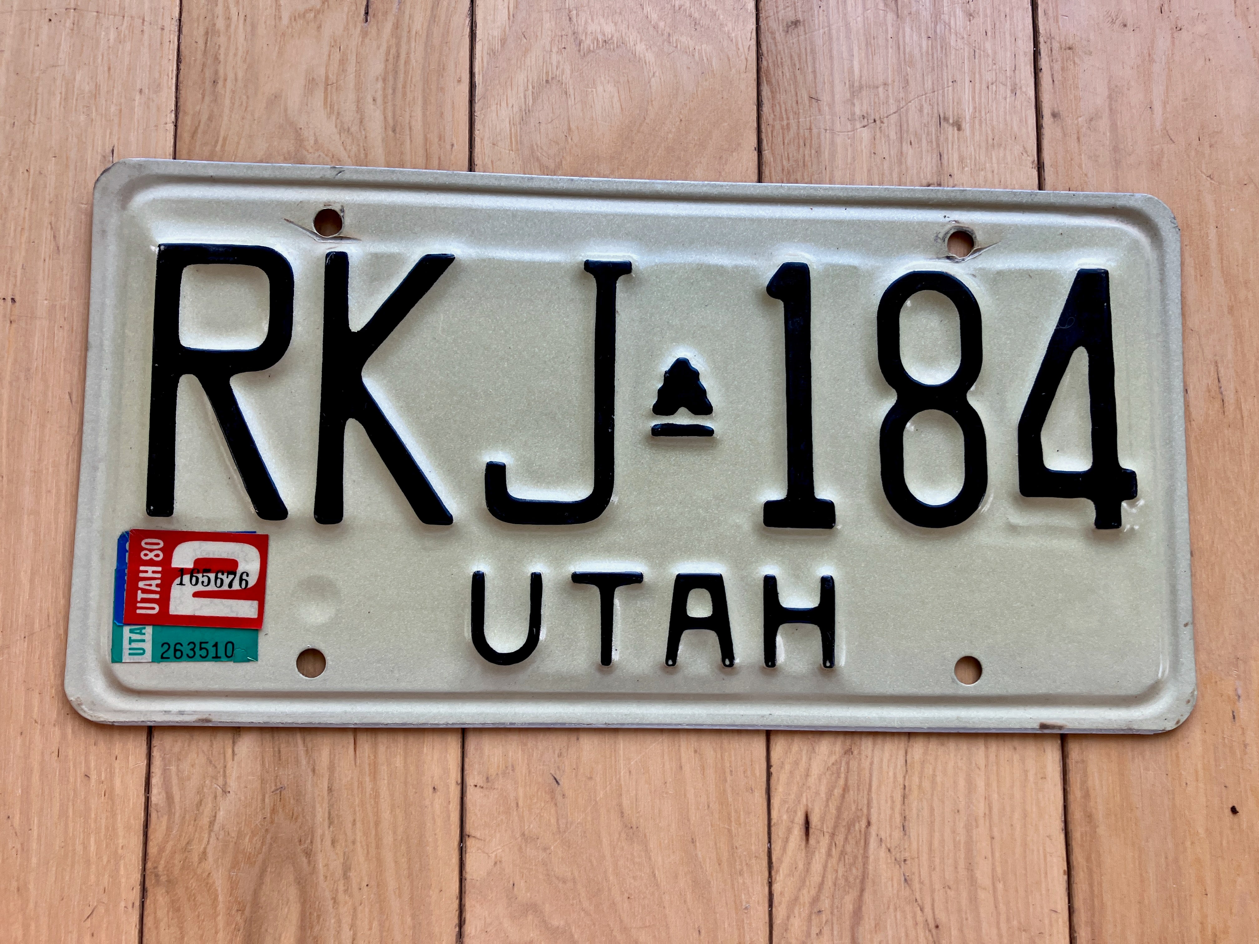 1980 Utah License Plate – RusticPlates