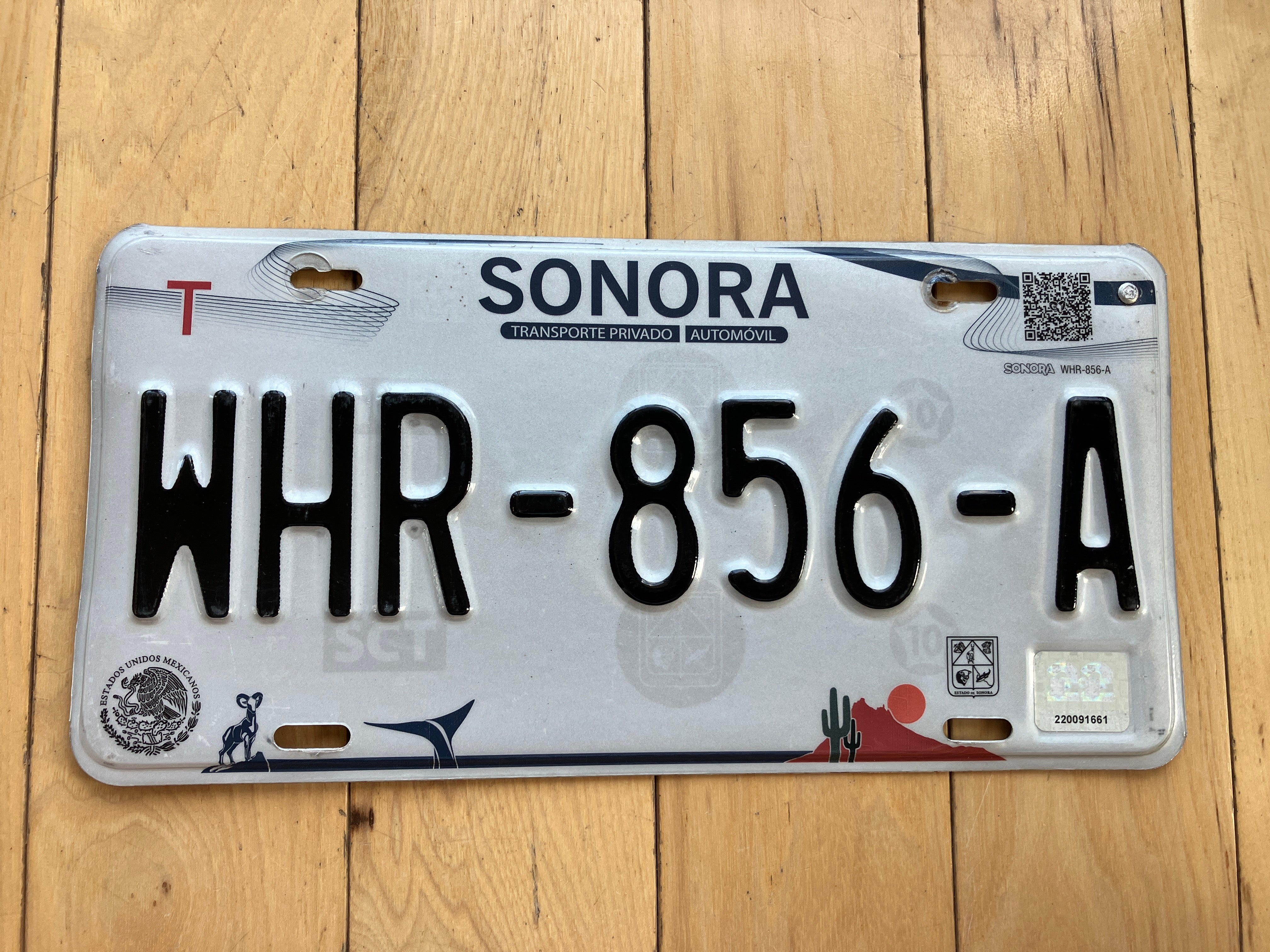 Sonora Mexico License Plate – RusticPlates
