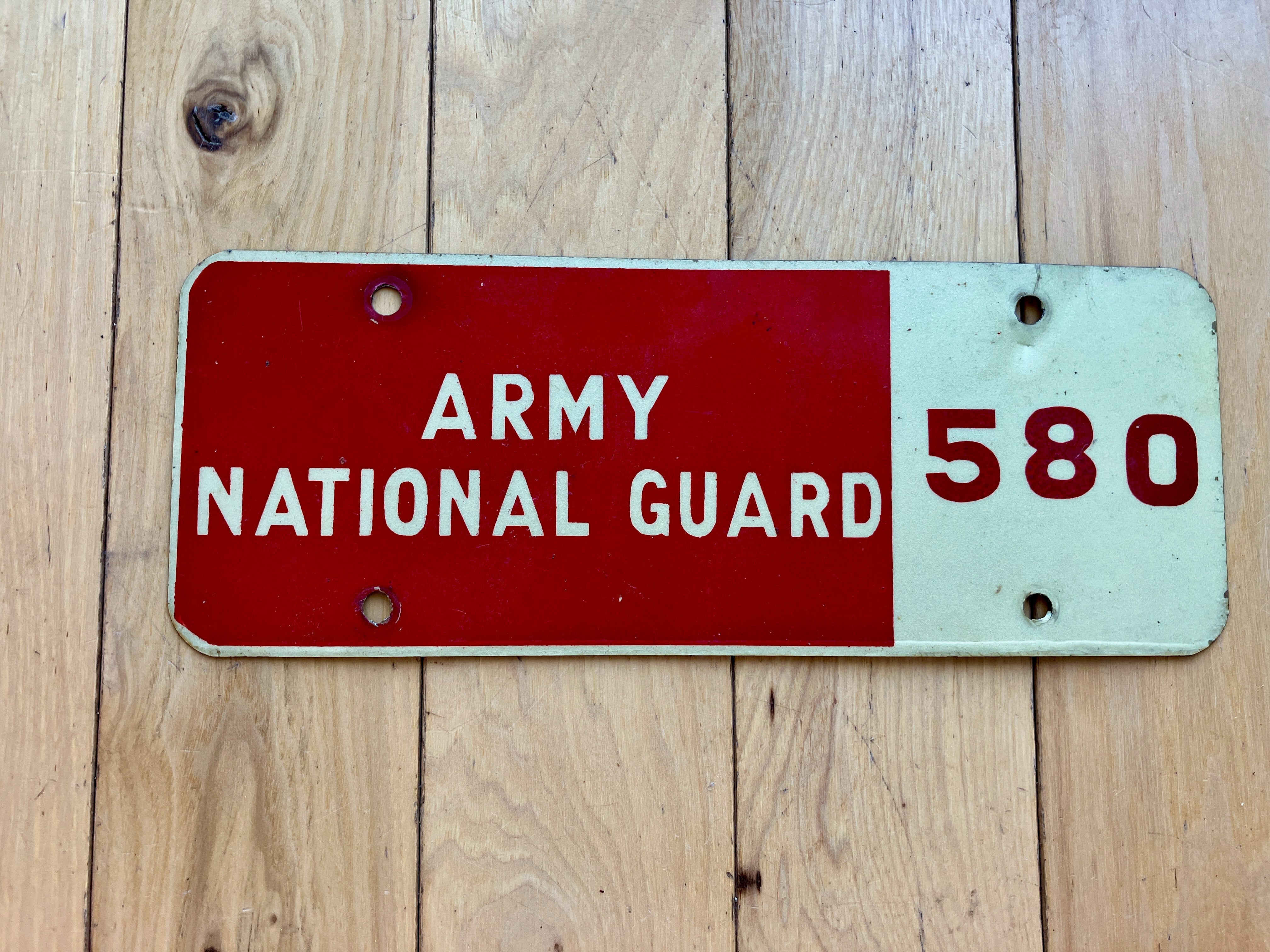Army National Guard Booster License Plate – RusticPlates