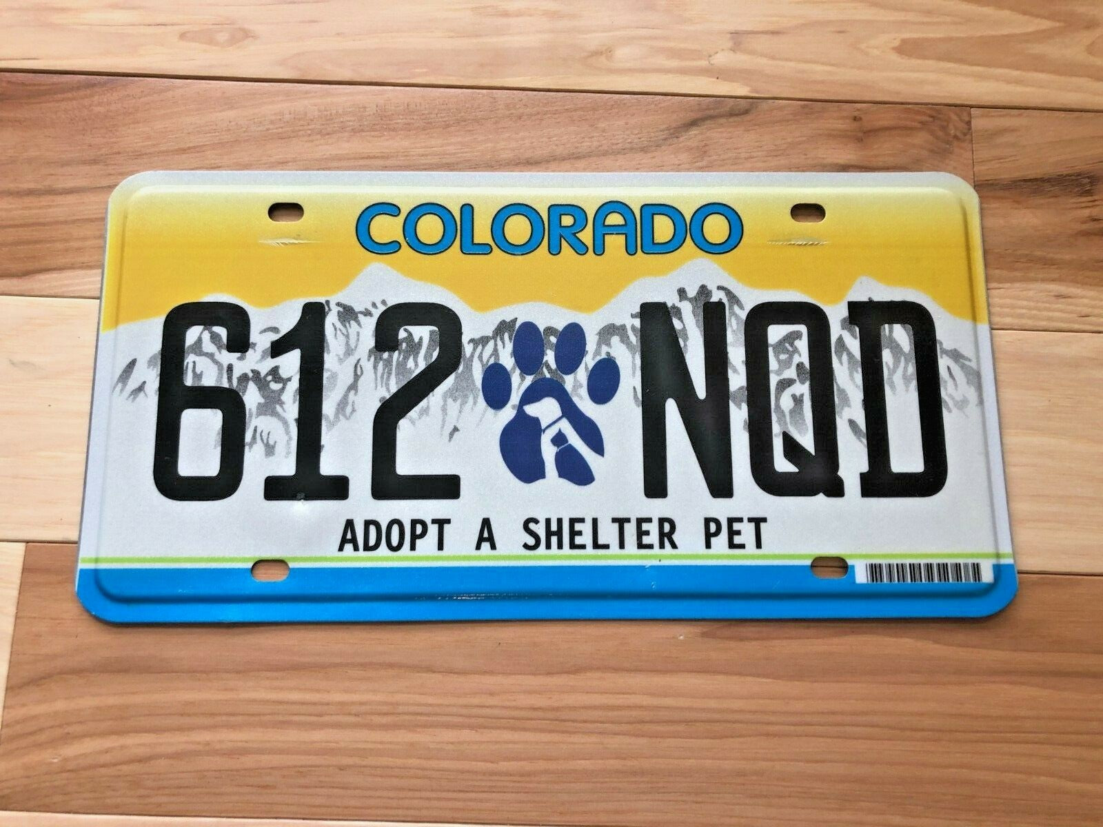 Colorado Adopt A Shelter Pet License Plate – RusticPlates