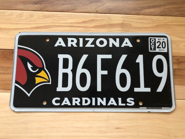 Arizona Cardinals License Plate – RusticPlates