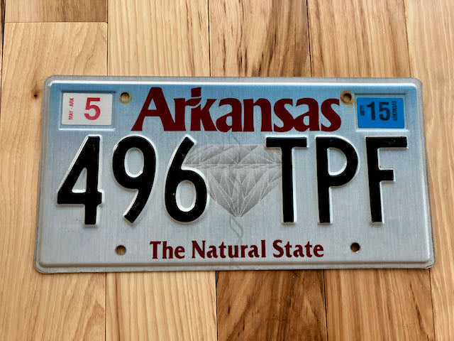 Arkansas License Plate – RusticPlates