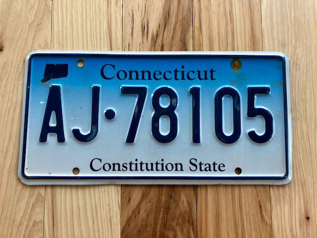 Connecticut "Constitution State" License Plate – RusticPlates