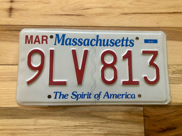 Massachusetts License Plate – RusticPlates