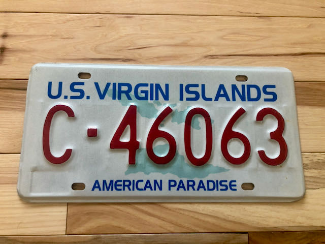 USVI License Plate – RusticPlates