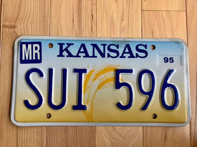 Kansas Wheat License Plate – RusticPlates