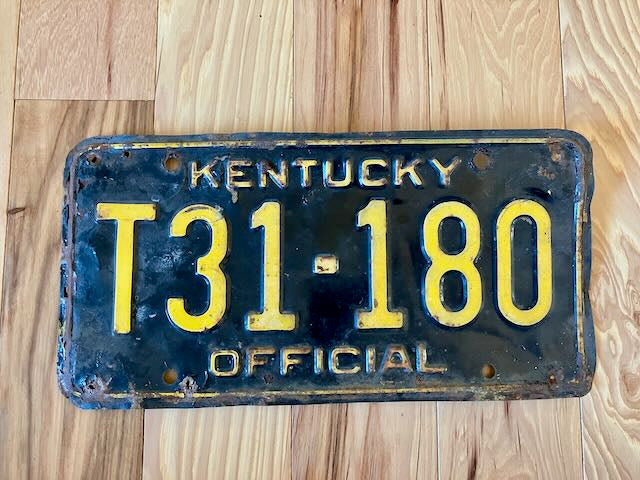 Kentucky Official License Plate – RusticPlates